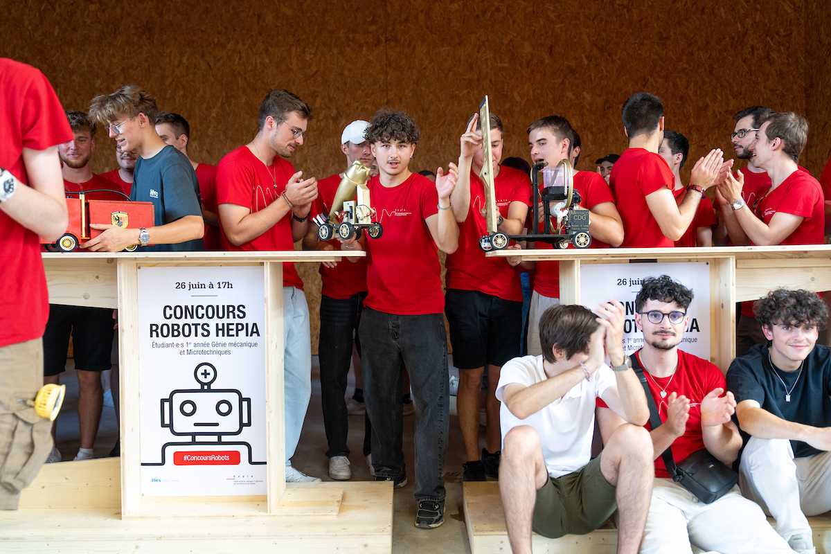 Concours robots 2025 en images | HEPIA