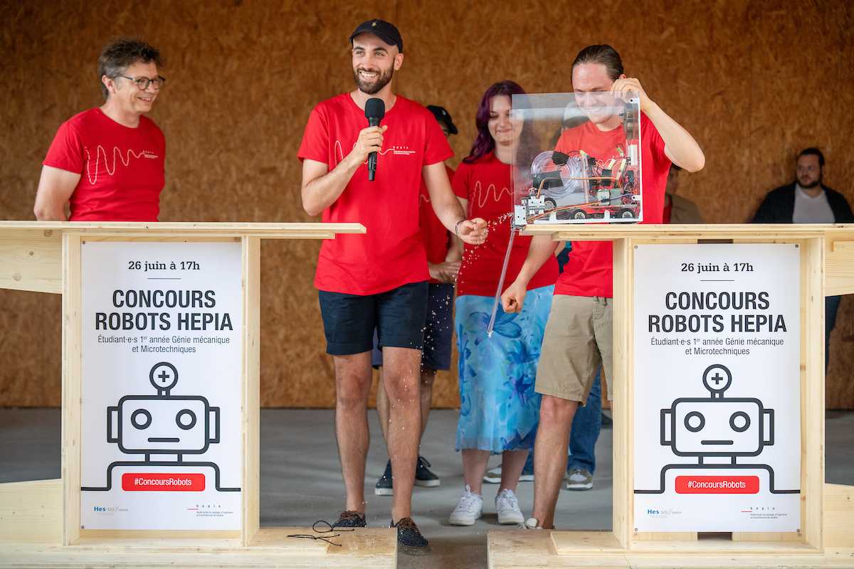 Concours robots 2025 en images | HEPIA