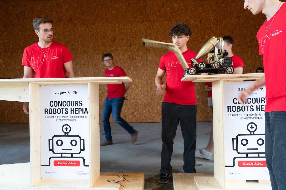 Concours robots 2025 en images | HEPIA