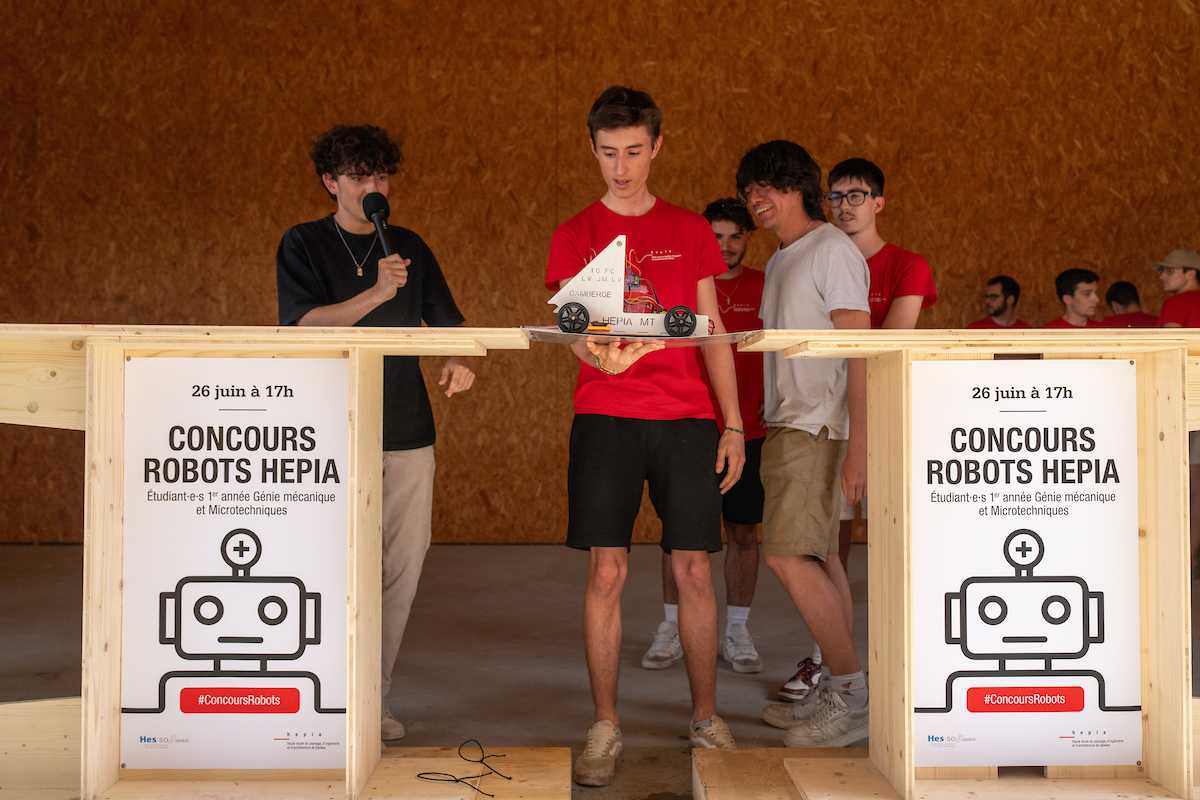 Concours robots 2025 en images | HEPIA