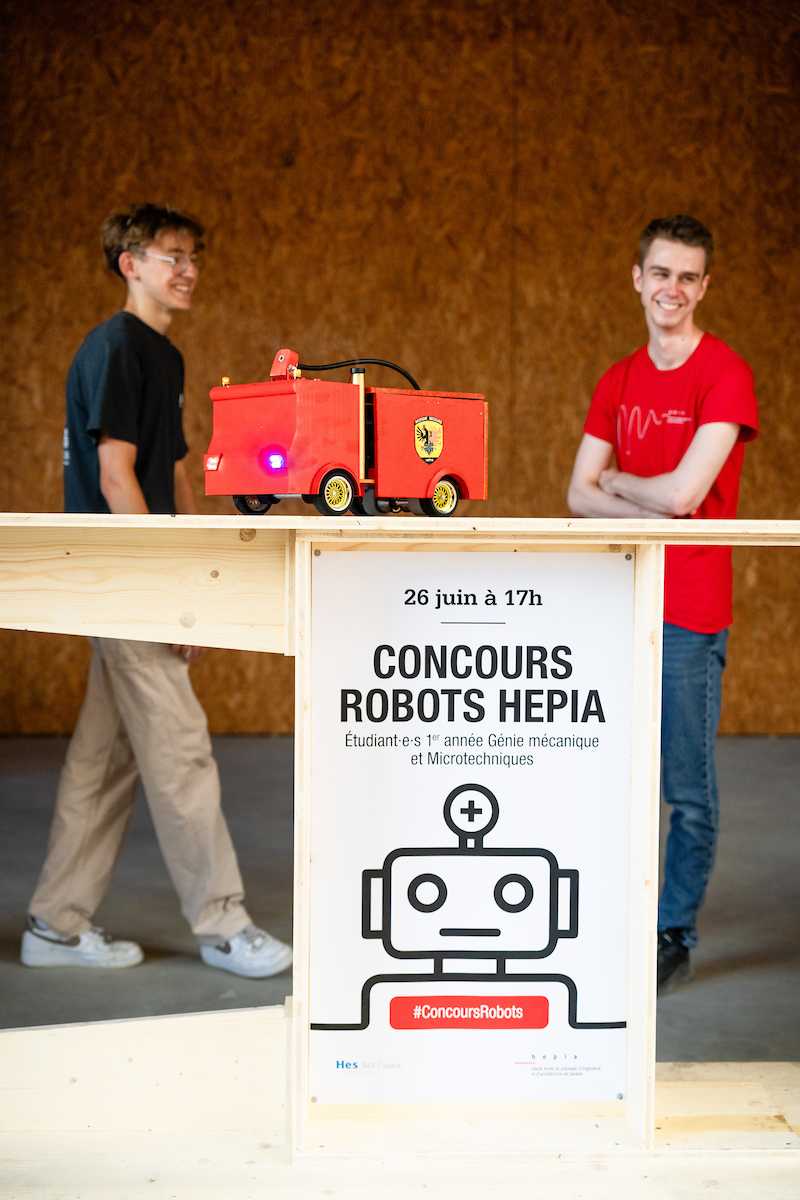 Concours robots 2025 en images | HEPIA