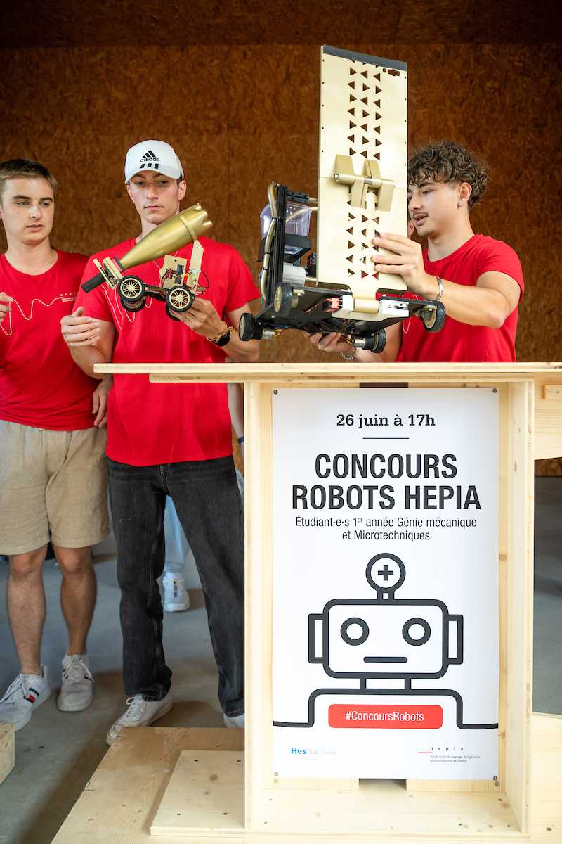Concours robots 2025 en images | HEPIA